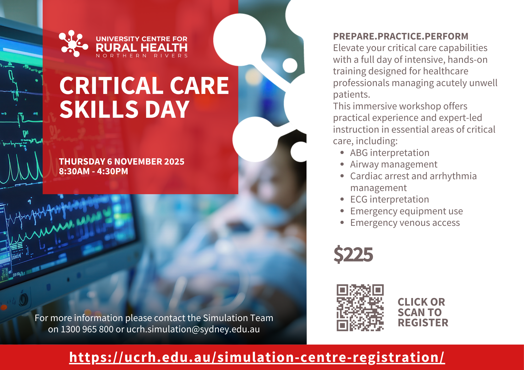 Critical Care Skills Day - University Centre for Rural Health